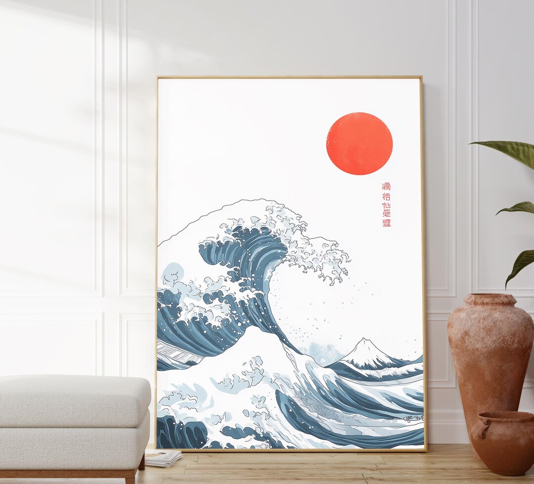 The Great Wave off Kanagawa, Hokusai Wave, the Great Wave Poster ...