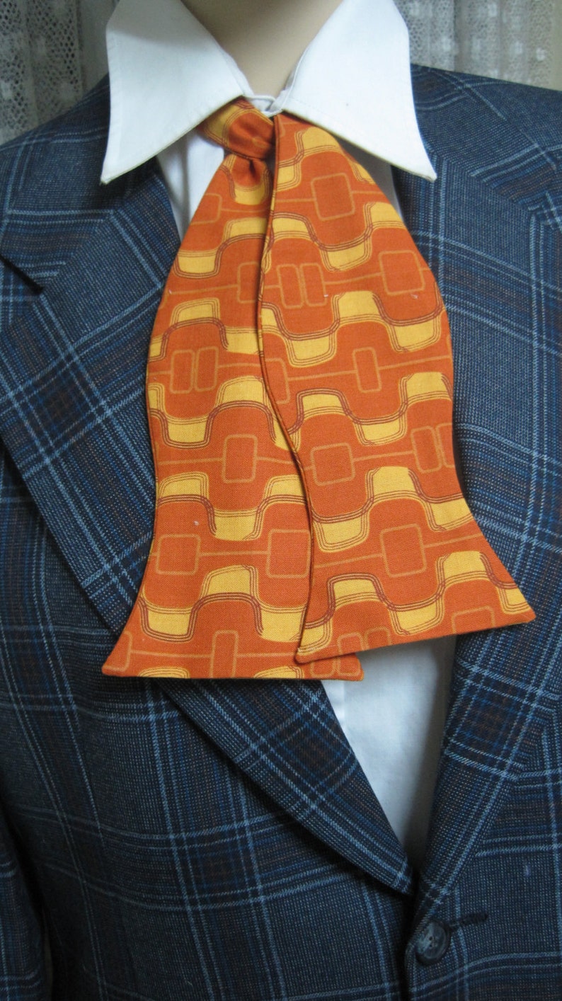 1960's Mod Style Men's Bow Tie - Etsy