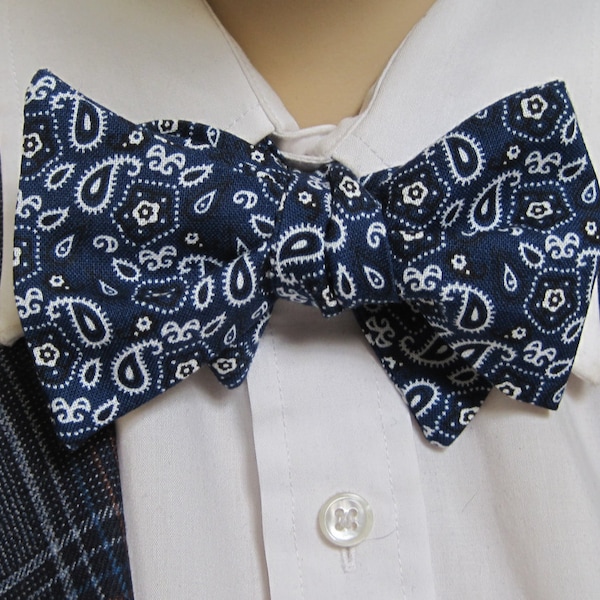 Western Bow Tie - Etsy