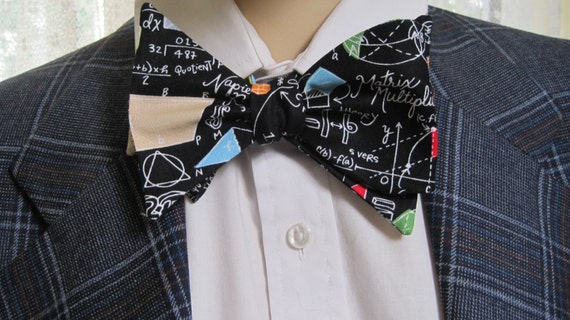 Mathematics Bow Tie - Etsy