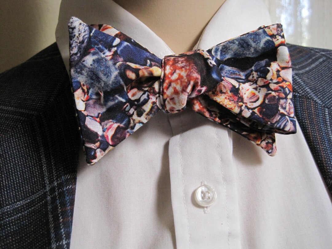 Rocks on the River Bed Bow Tie - Etsy