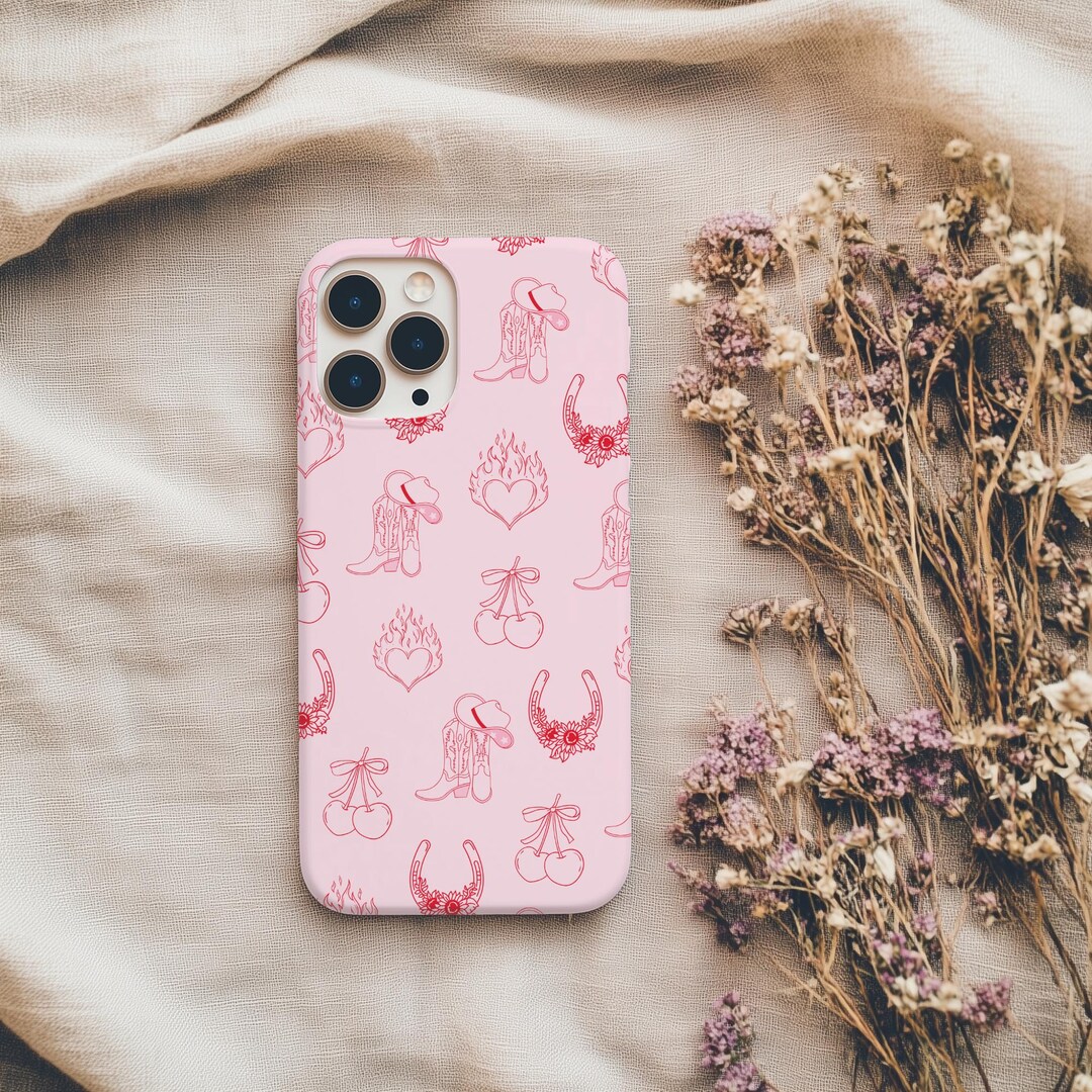 Cowgirl Phone Case, Fun Western Style Cover, Tough Cases for Riders ...