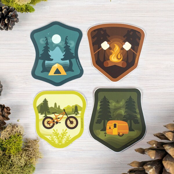 Outdoor Stickers - Etsy