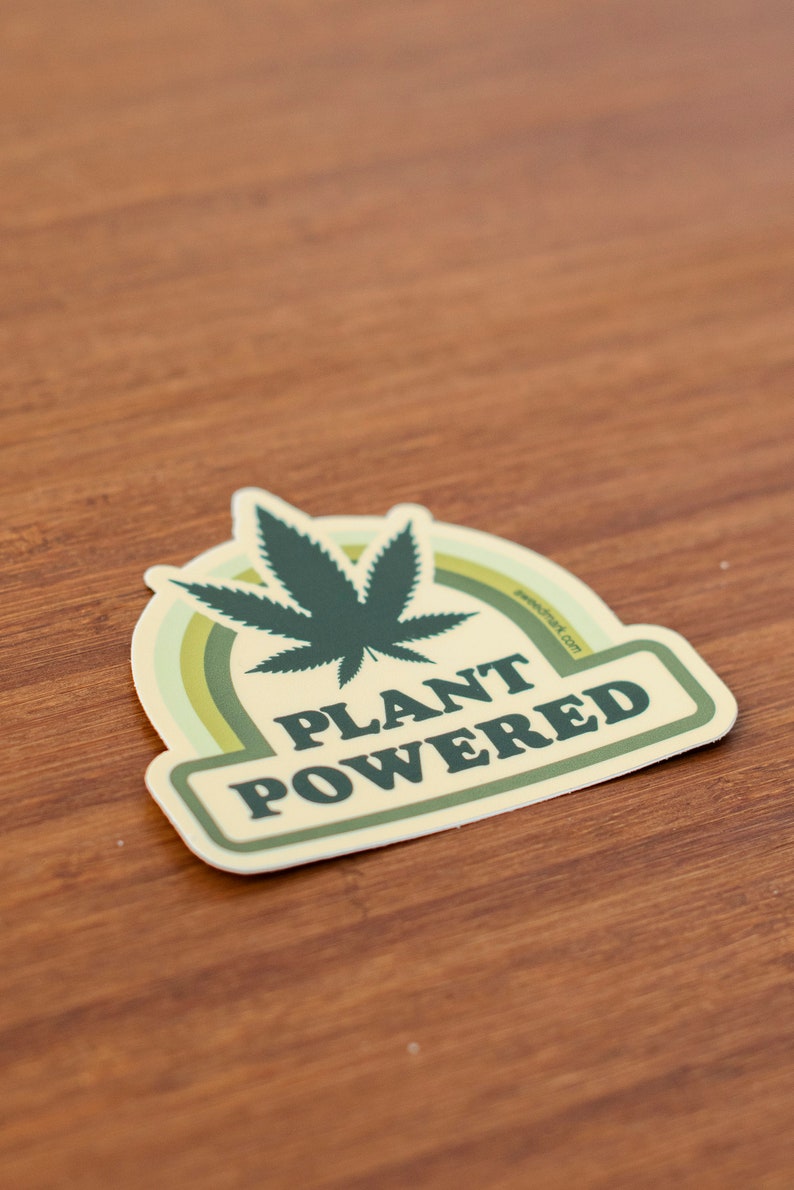 Weed Sticker Pot Leaf Vinyl Sticker Stoner Gift Bong - Etsy
