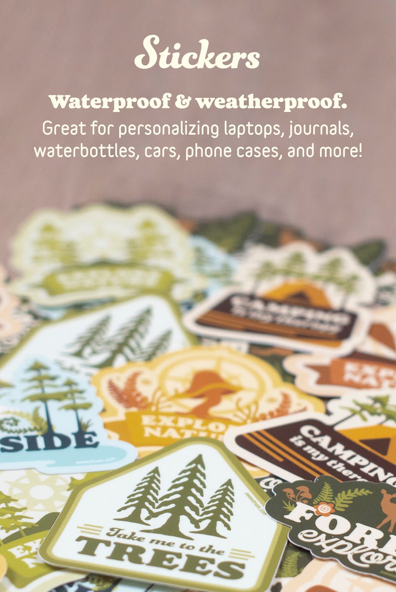 SUP Waterproof Sticker Stand up Paddle Vinyl Sticker - Etsy