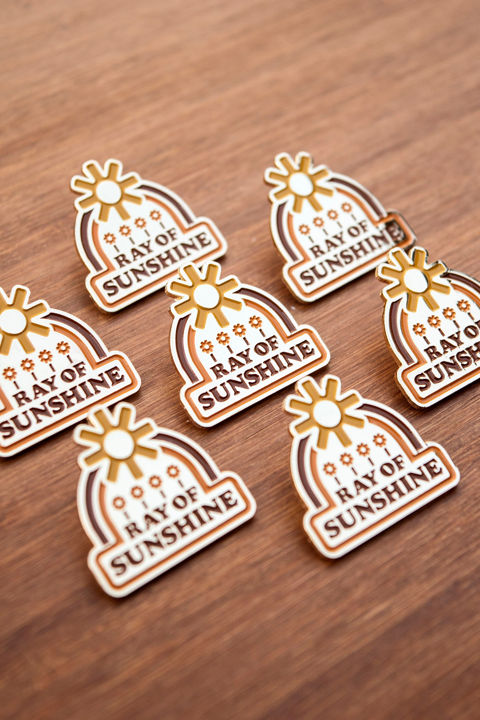 Ray of Sunshine Pin Positive Enamel Pin Happy Lapel Pin | Etsy