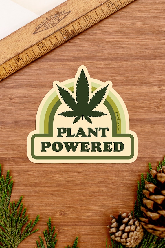 Weed Sticker Pot Leaf Vinyl Sticker Stoner Gift Bong | Etsy