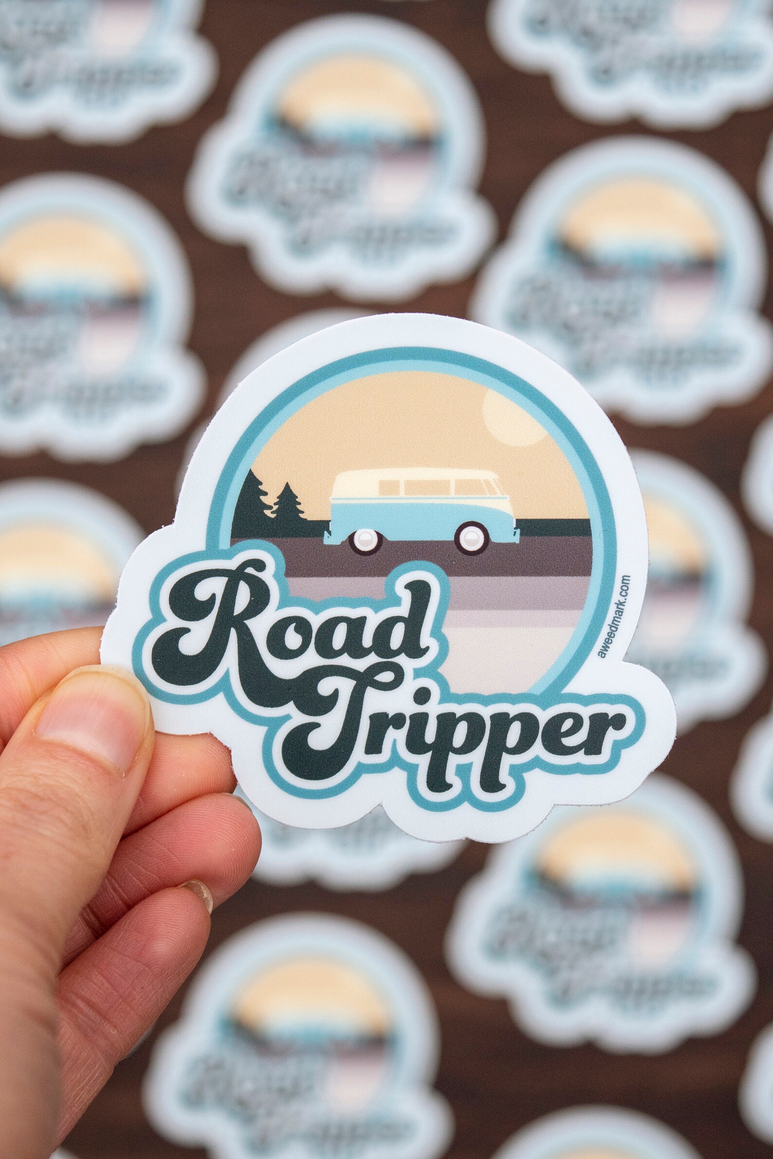 Road Tripper Sticker Summer Road Trip Car Sticker Adventure | Etsy