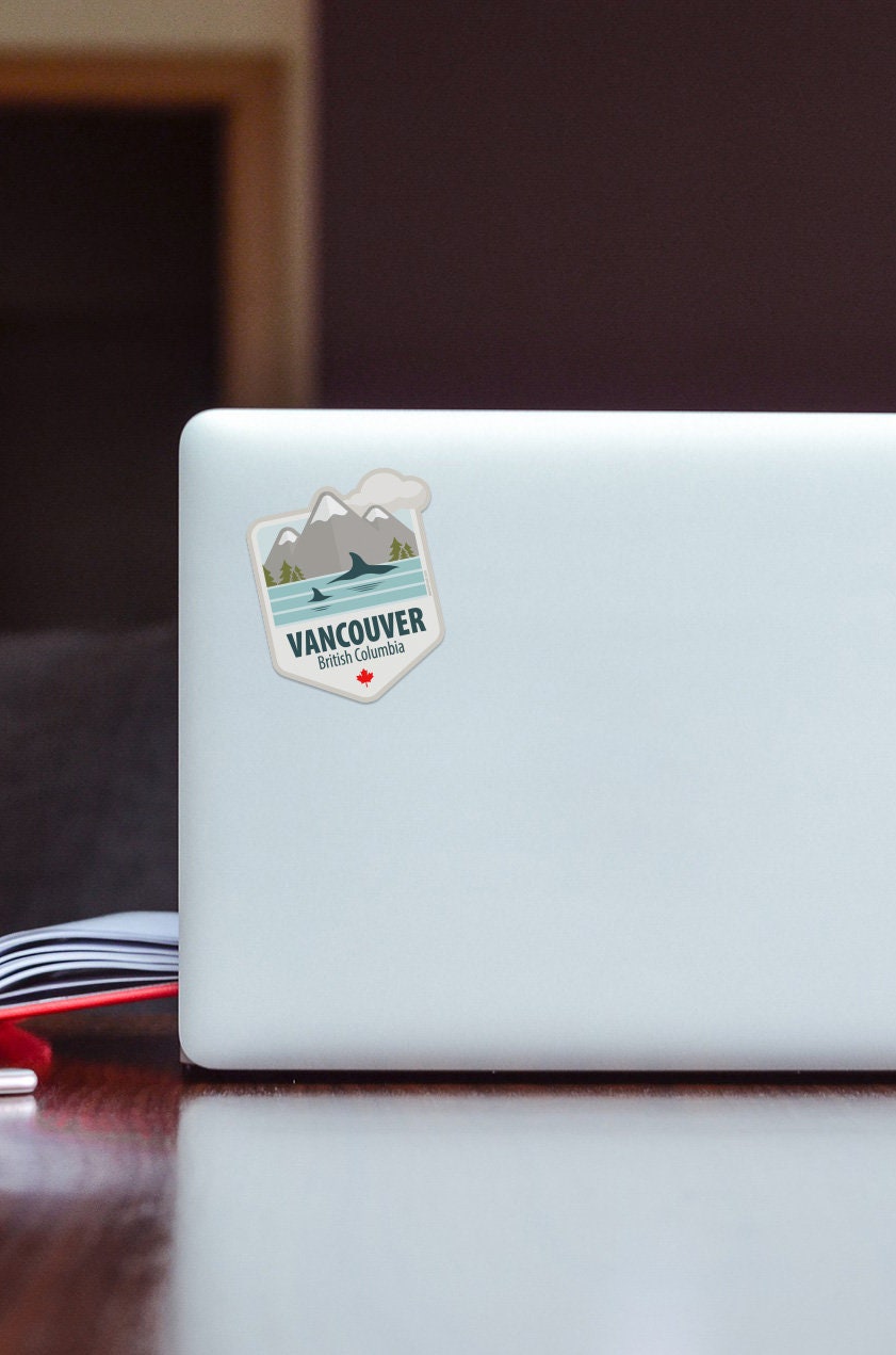Vancouver Sticker PNW Sticker British Columbia Travel | Etsy