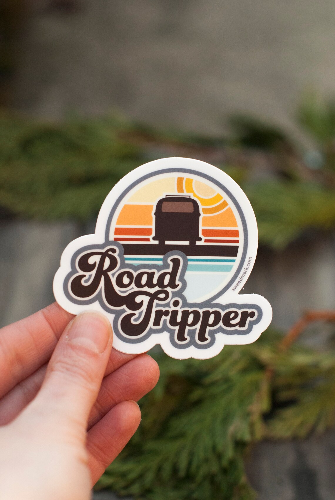Road Tripper Sticker Summer Road Trip Car Sticker Adventure | Etsy