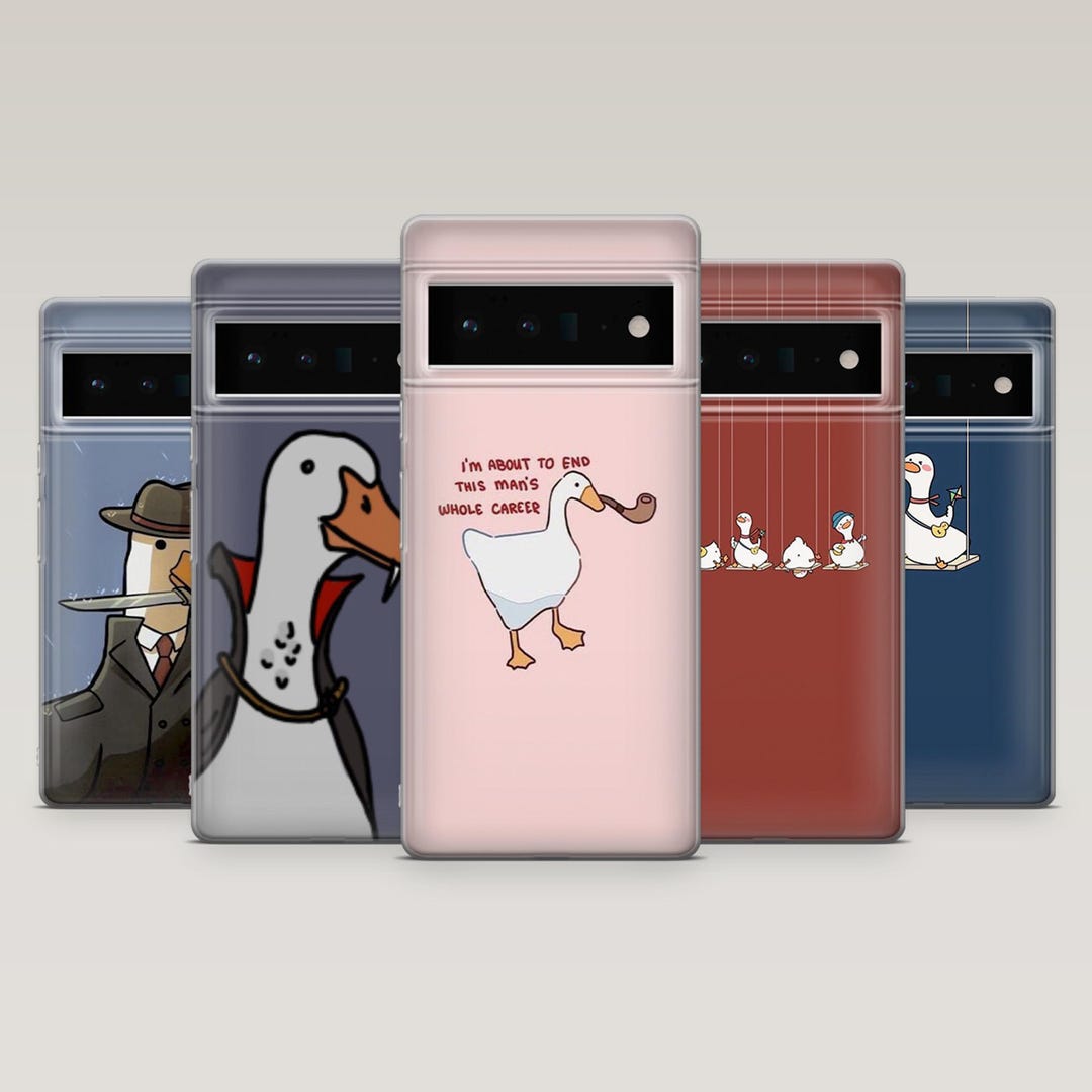 Funny Duck Phone Case Meme Silly Goose Cover for Google Google Pixel 9 ...