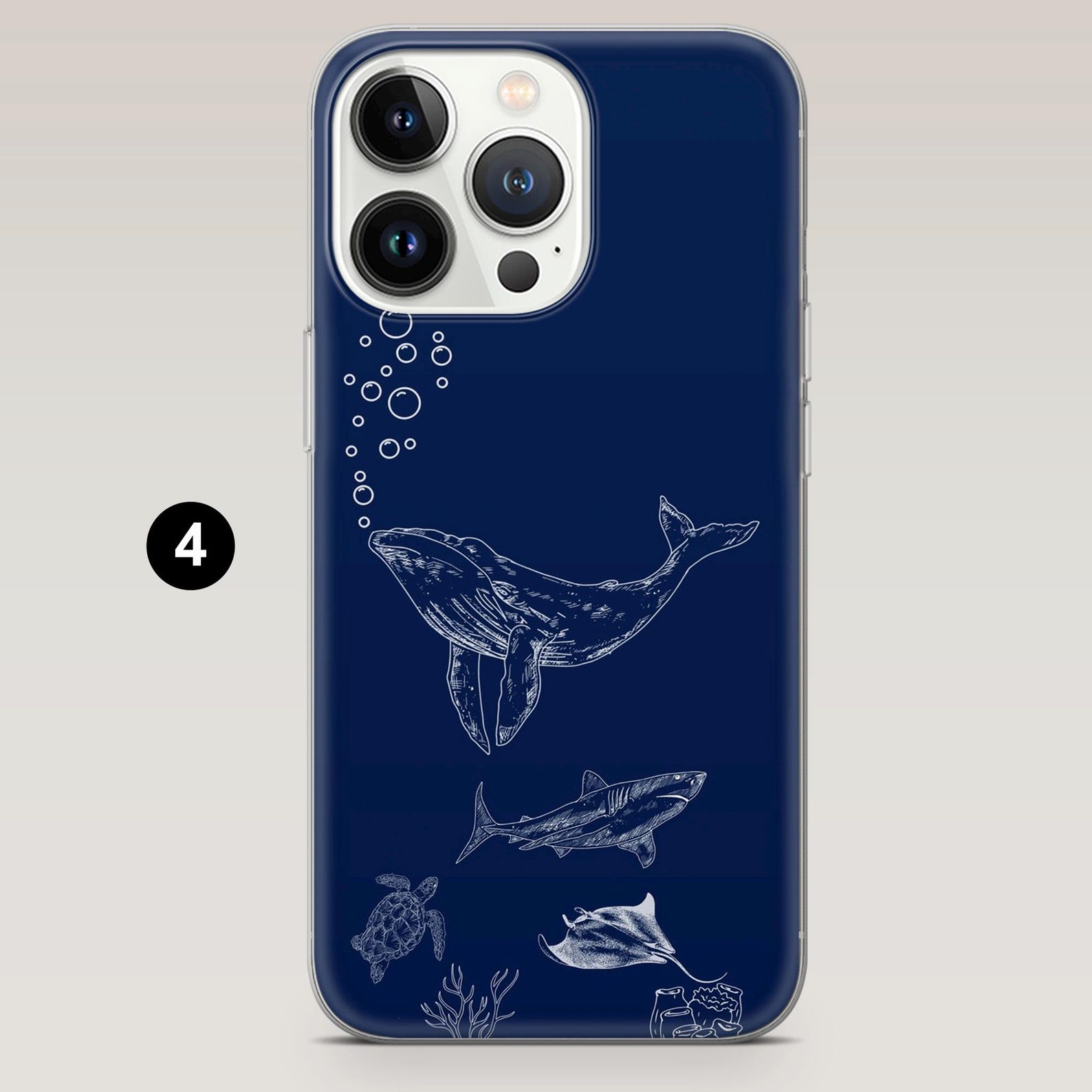 Navy Blue Phone Case Navy Aesthetic Blue Cover for iPhone 16 Pro, 15 ...