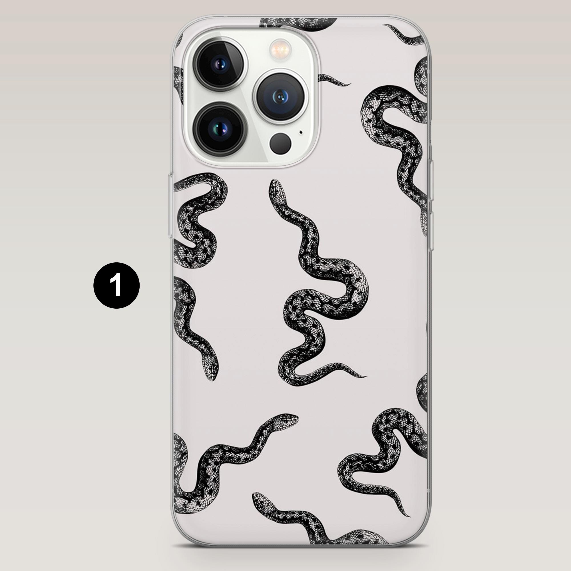 Snake Phone Case Dangerous Venomous Reptile Cover for iPhone 16 Pro, 15 ...