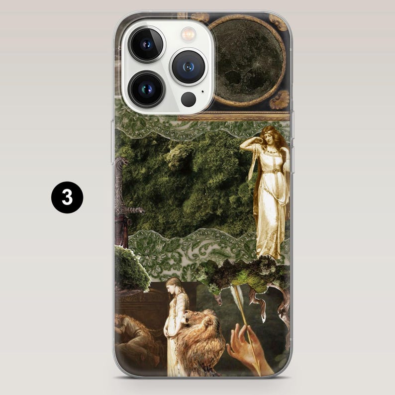 Medieval Phone Case Fantasy Middle Age Cover for iPhone 17pro, 16, 15 ...