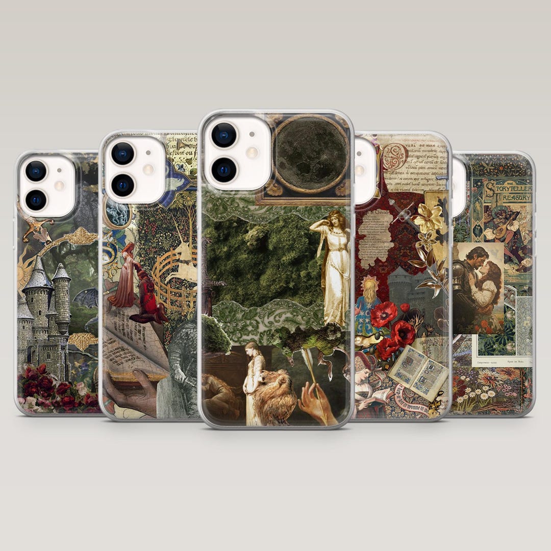 Medieval Phone Case Fantasy Middle Age Cover for iPhone 17pro, 16, 15 ...