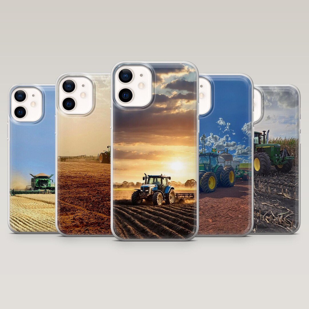 Tractor Phone Case Farmer Agriculture Fields Cover for iPhone 16 Pro ...