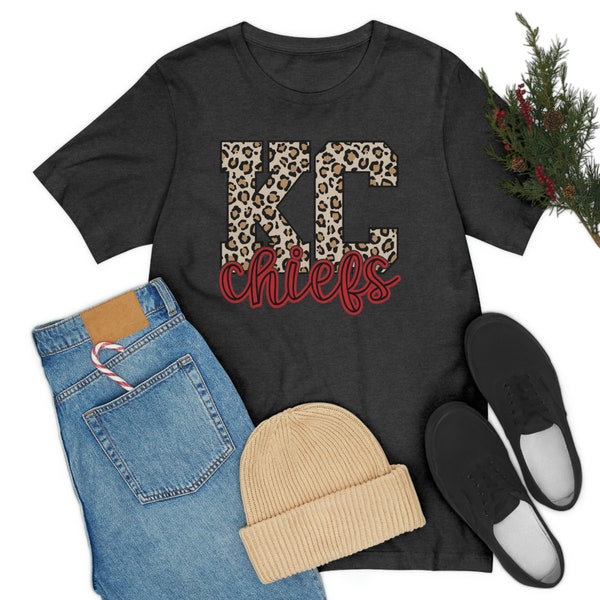 Kc Chiefs Leopard Png - Etsy