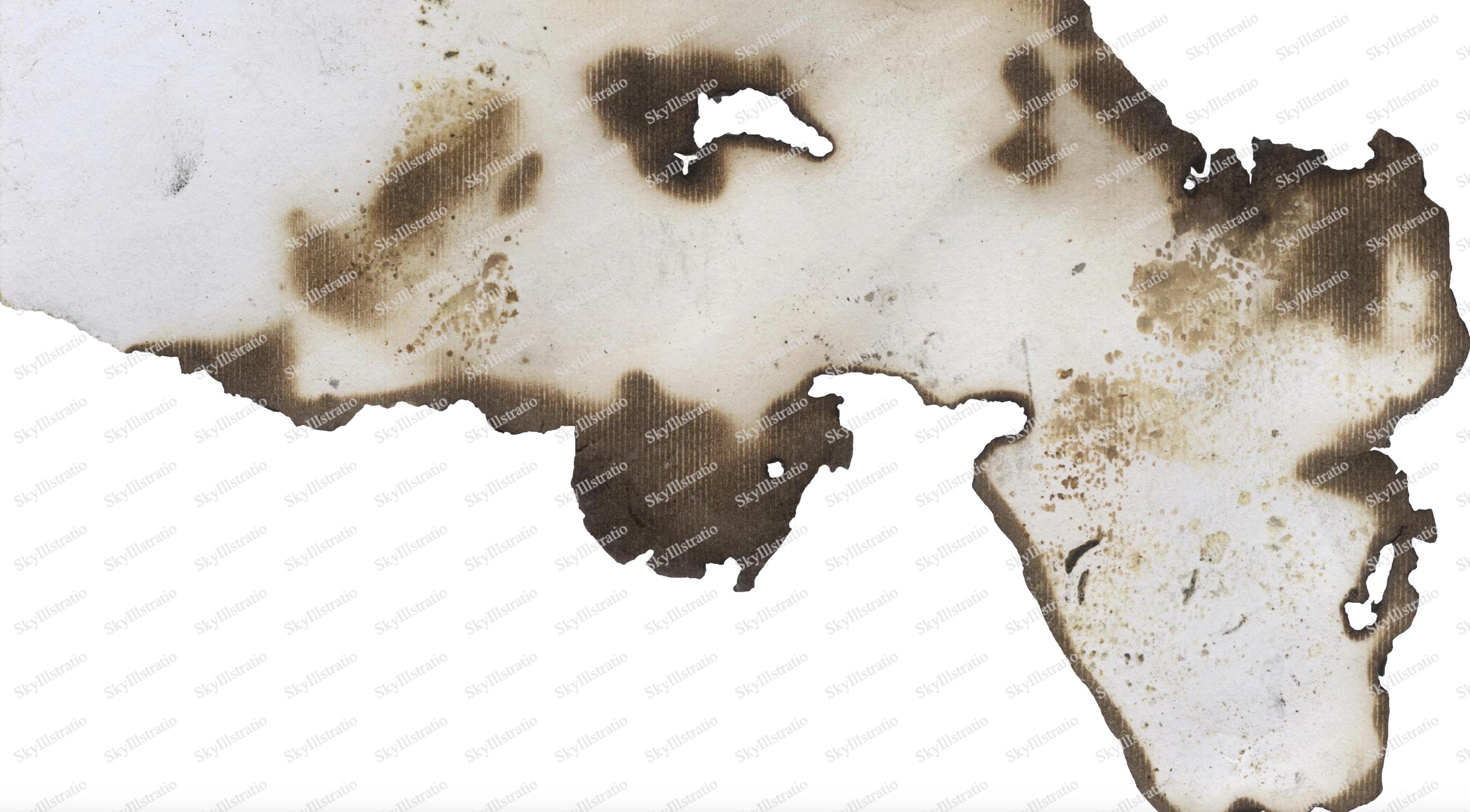 100 Burnt Edge Paper Texture Bundle, 100 PNG Files, Vintage Burnt Paper ...