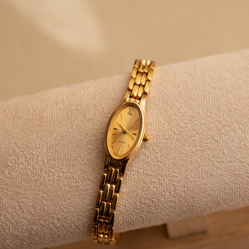 Men 18k Gold Watches - Etsy
