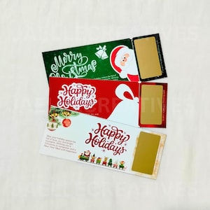 DIY Christmas Scratch Ticket Template Christmas Scratch Card Template ...