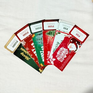 DIY Christmas Scratch Ticket Template Christmas Scratch Card Template ...