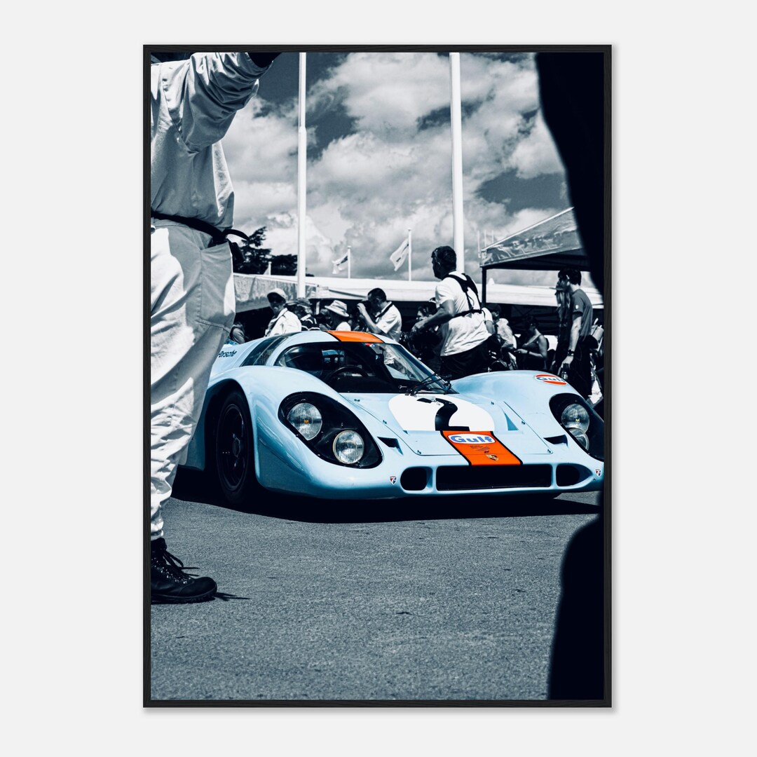 Porsche 917K Le Mans Wall Art | Classic Race Car Print | Vintage ...
