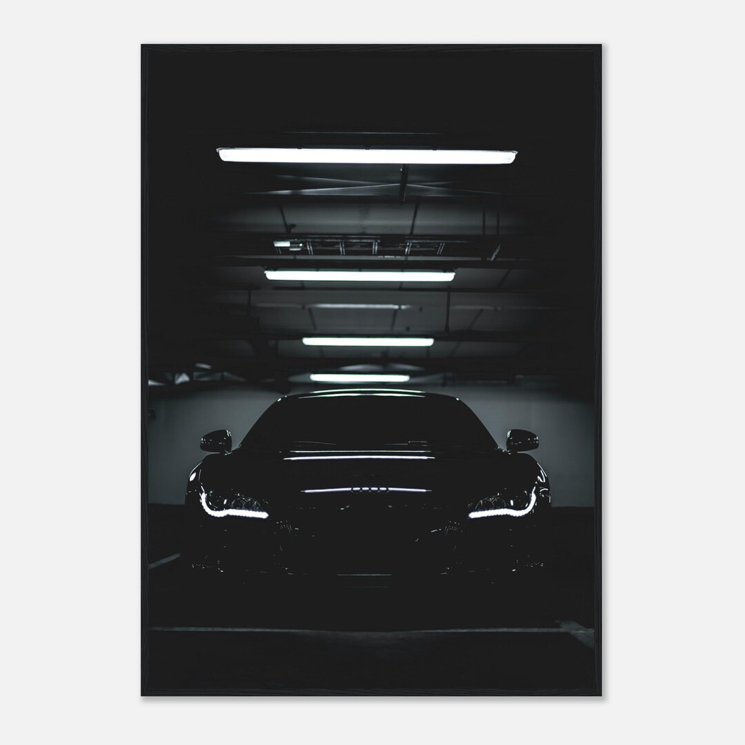 Audi R8 Wall Art | Supercar Poster | Luxury Sports Car Print | Modern ...