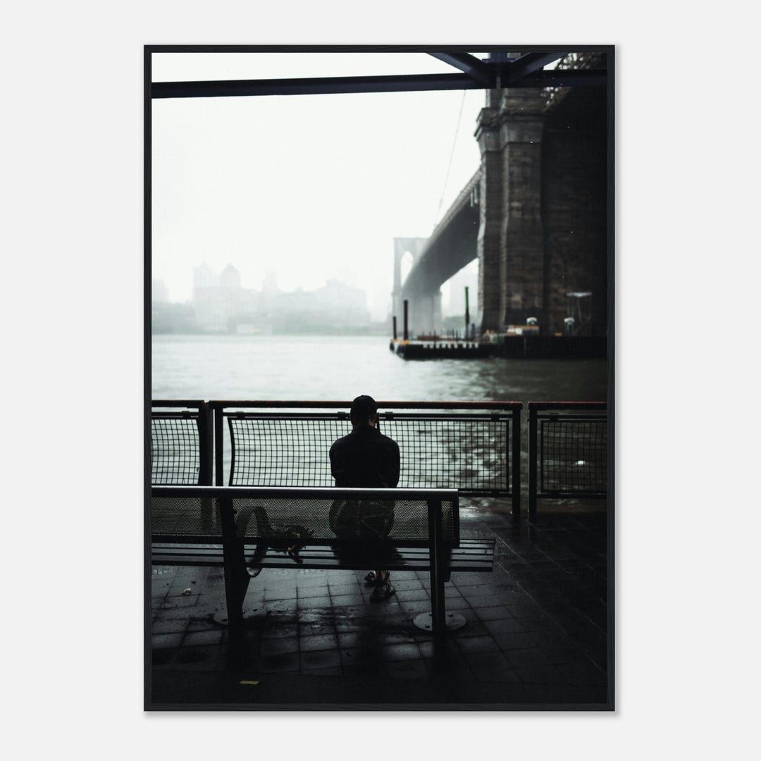 Seaport Manhattan New York Wall Art NYC Skyline Print Historic ...