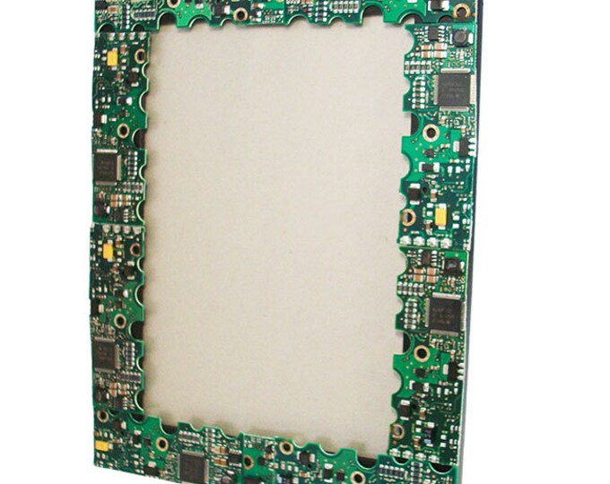 Tecochic Picture Frame Made From Recycled Computer Circuit - Etsy