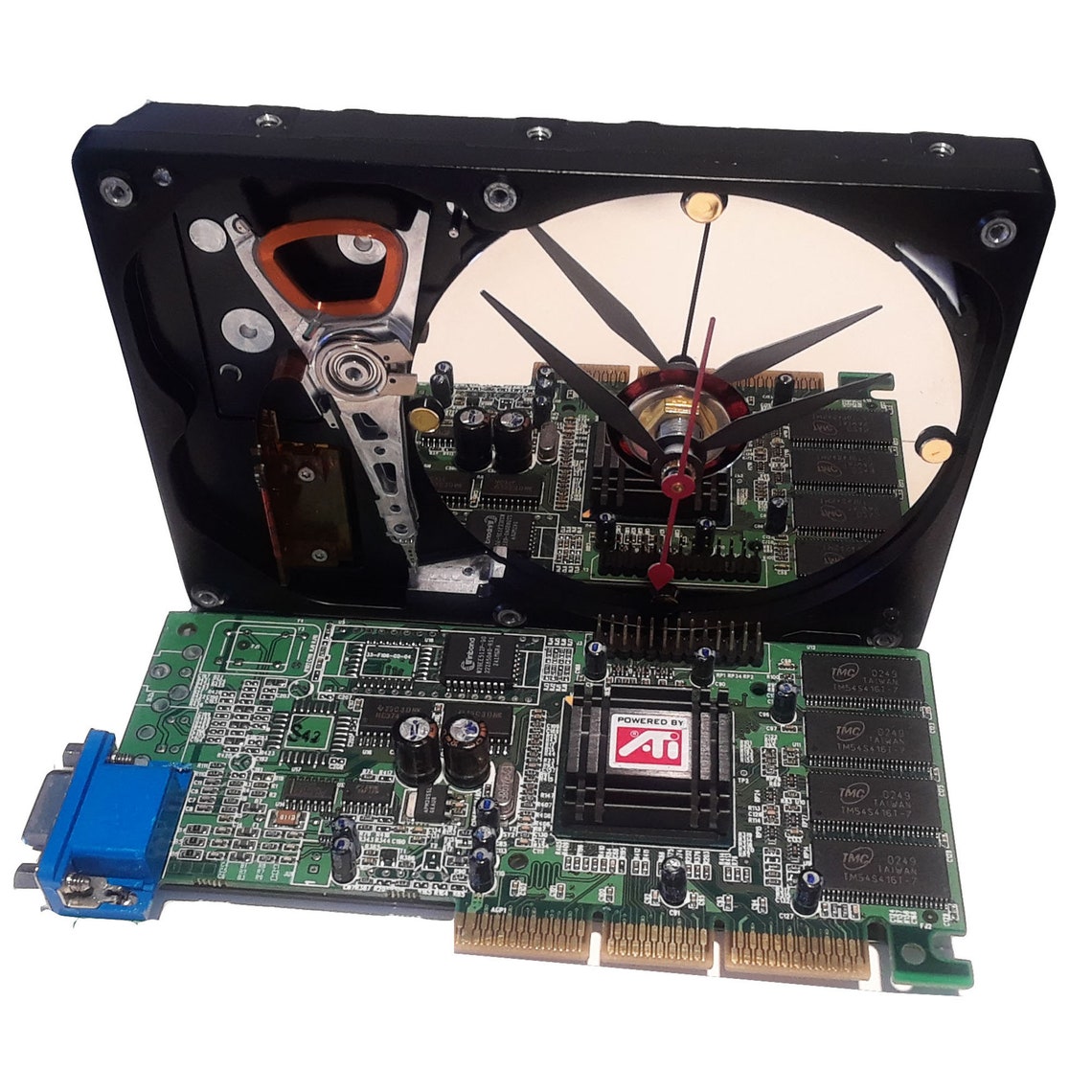 Geek Clock Unique Hard Drive Clock is an Amazing Clock. Got - Etsy