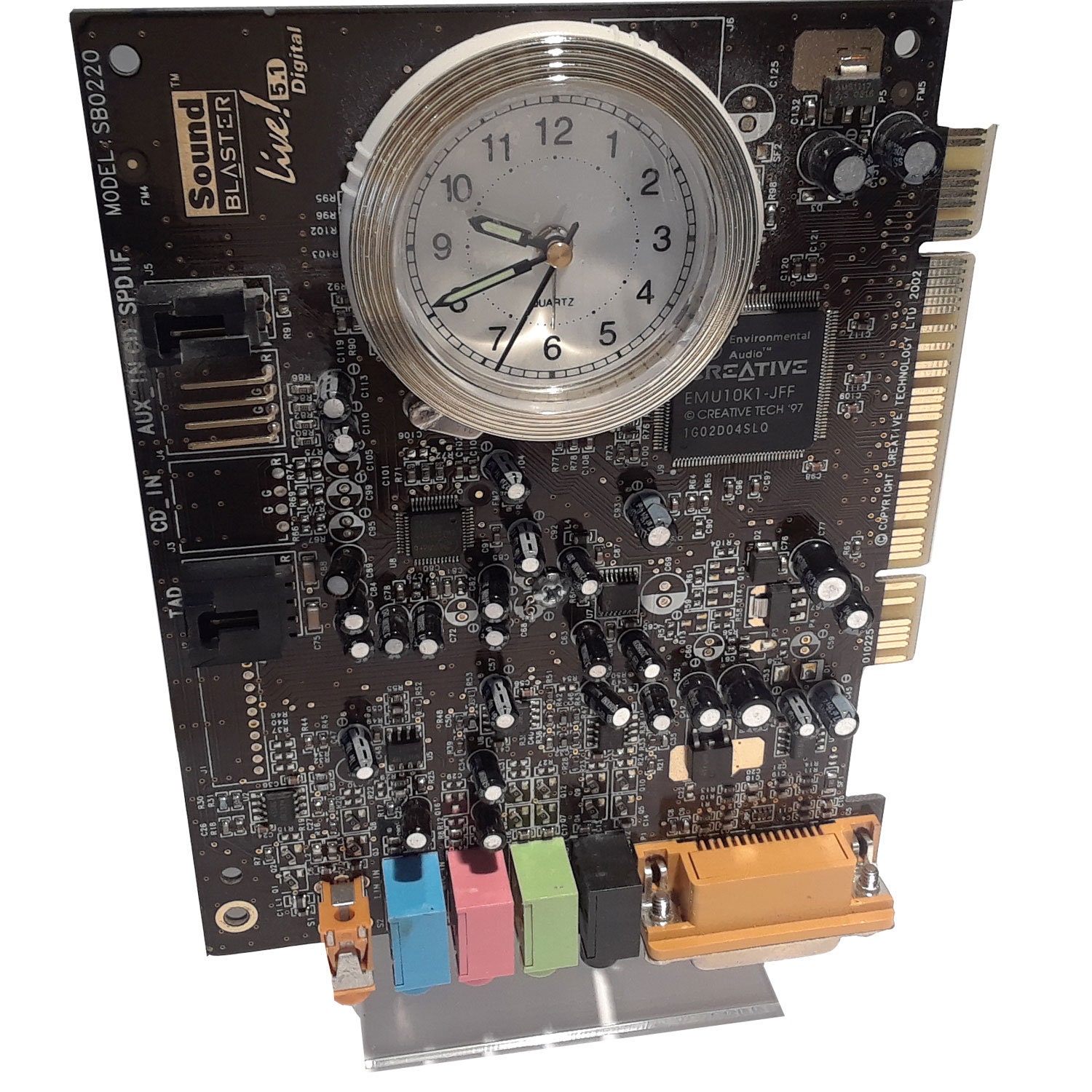 Electronics & Accessories Novelty Clock Unique Motherboard Clock ...