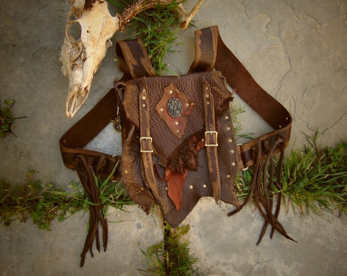 Dragon Traveler's Pack Backpack Handmade Handcrafted Ooak Wasteland ...