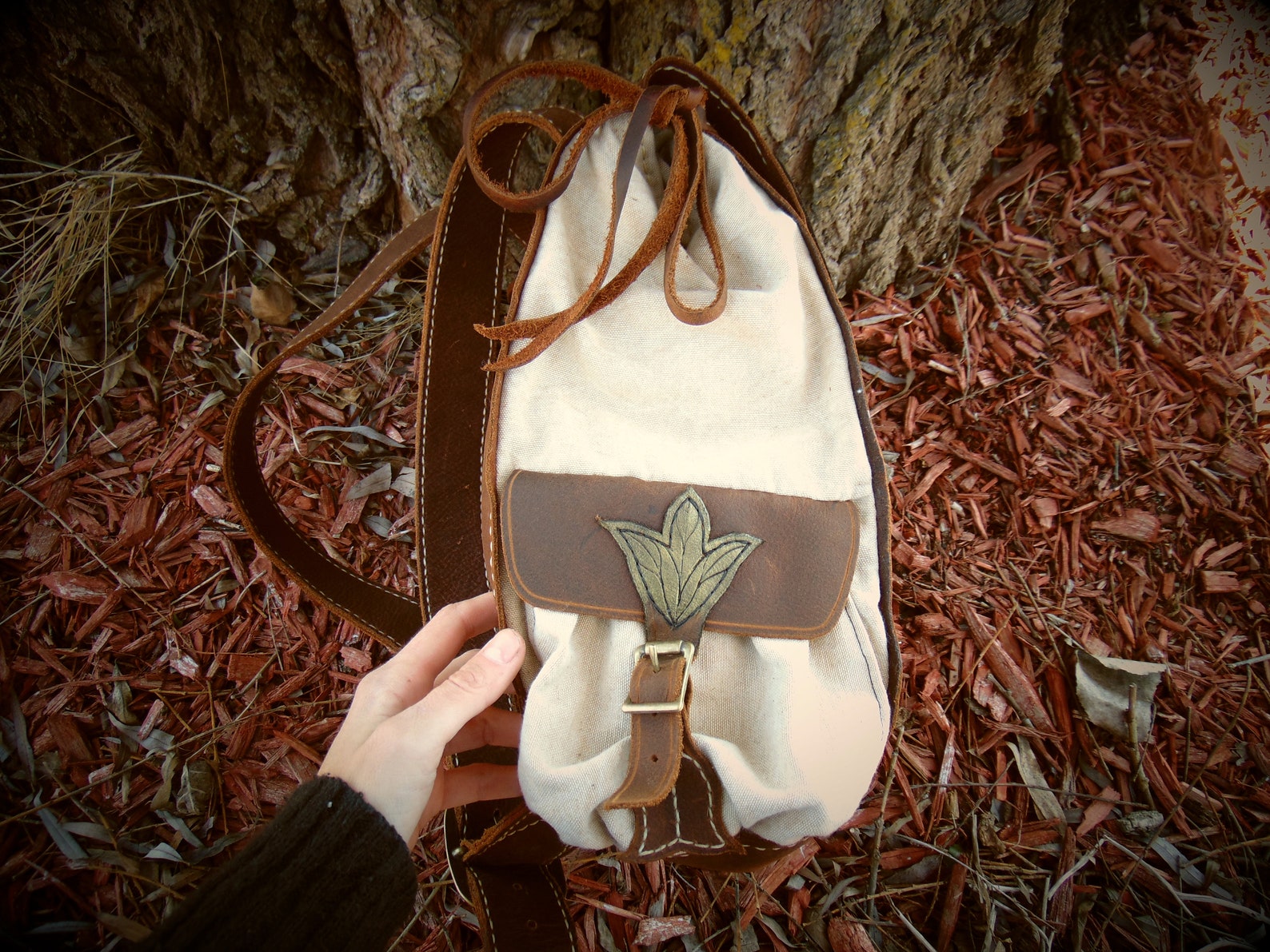 Hobbit Adventure Backpack Made to Order Lotr Bilbo Handmade Handcrafted ...