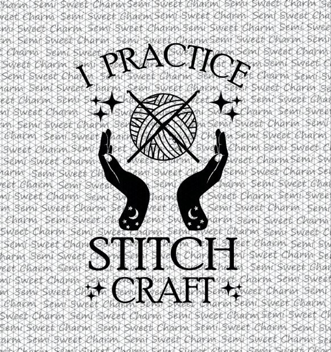 Crochet Svg Yarn Svg Crochet Hook Svg Practice Stitch - Etsy