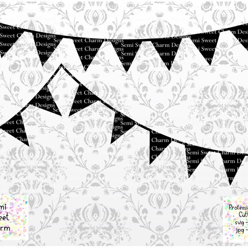 Triangle Pendant Bunting - Etsy