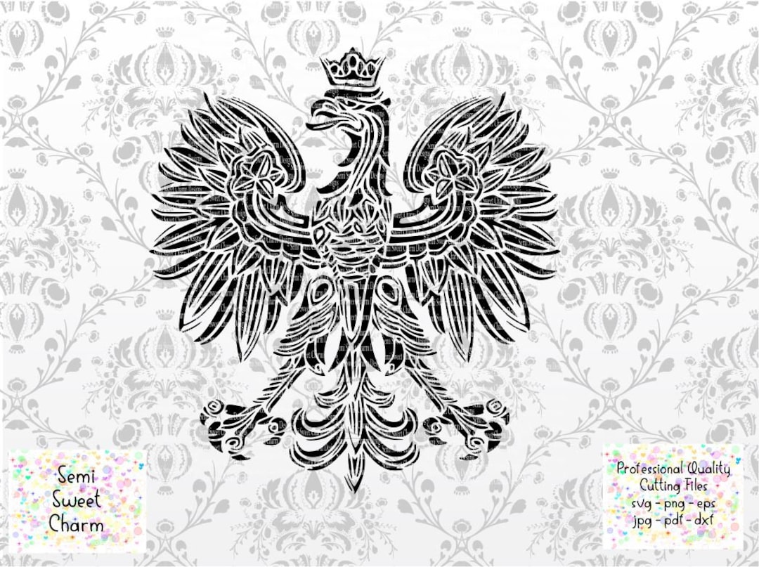 Polish Eagle SVG - Poland Cut File - Circut - Vinyl - Polish Pride ...