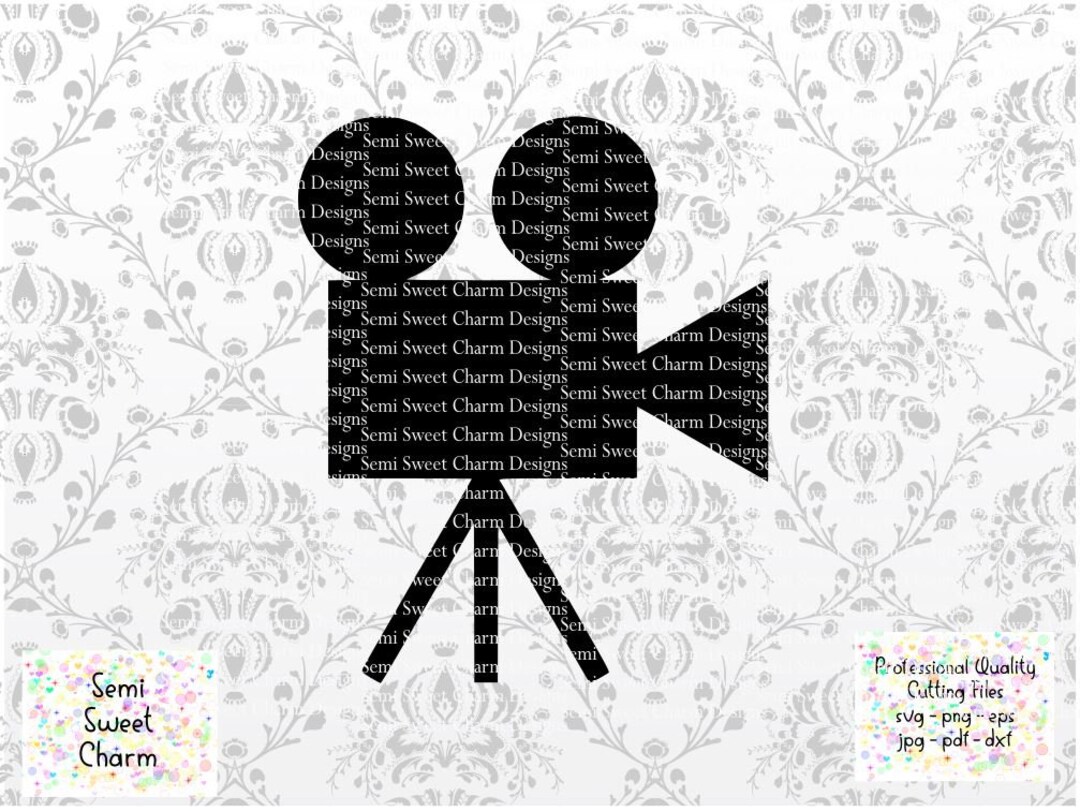 Movie Camera SVG - Actor Actress - Cut File - Cricut - Ready to Cut ...