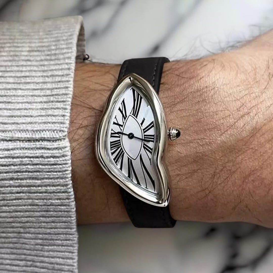 Vintage Dali Crash Watch Art Watch Inspired by Salvador Dali Unique ...