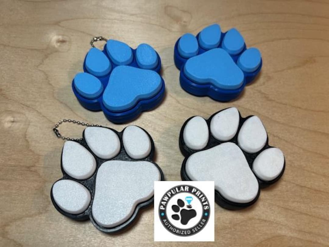 Dog Paw Fidget Clicker - Etsy