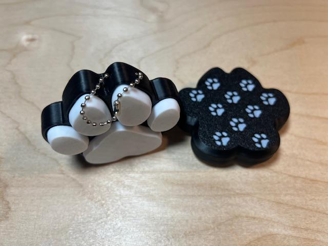 Dog Paw Fidget Clicker - Etsy