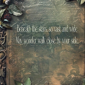 Whimsical Greeting Card 416 Fall Autumn Fantasy Green Fairy Love ...