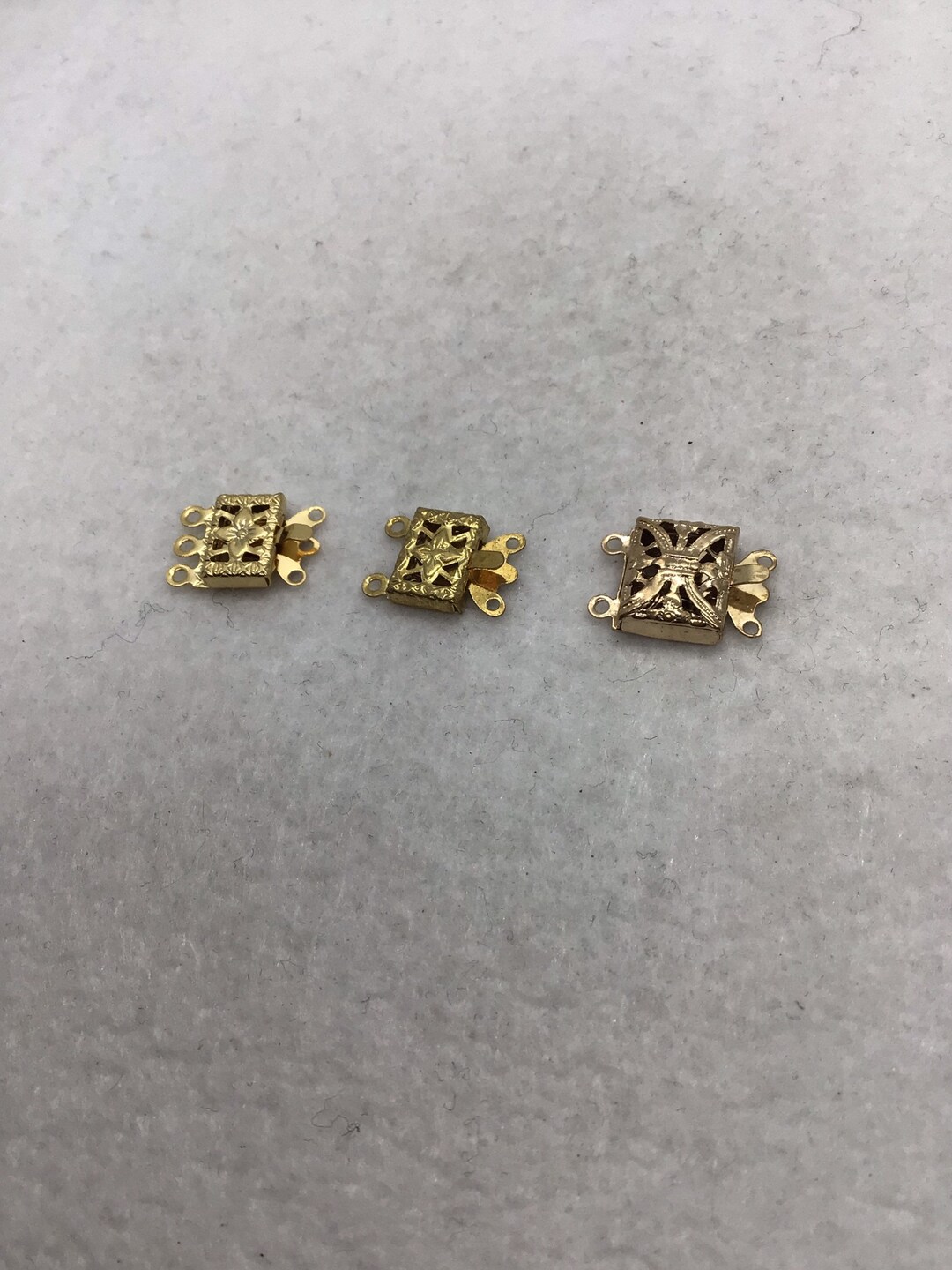 Vintage Gold Box Clasps - Etsy