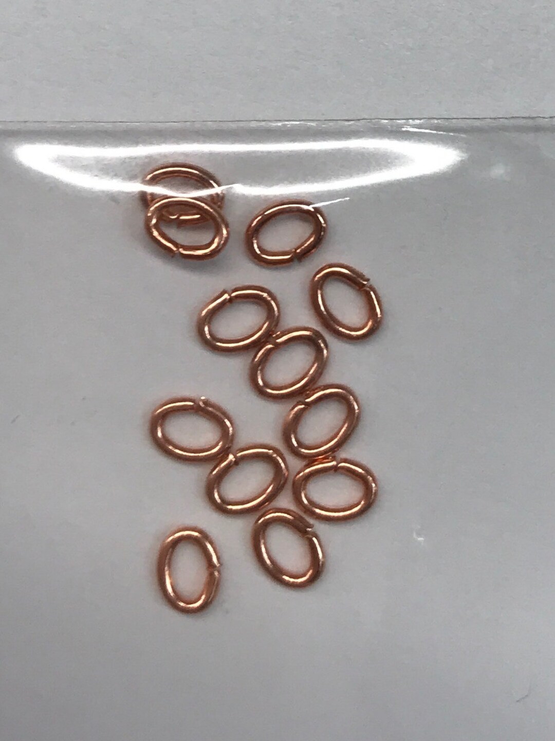 FIN 3x4mm Oval Jump Ring Copper - Etsy