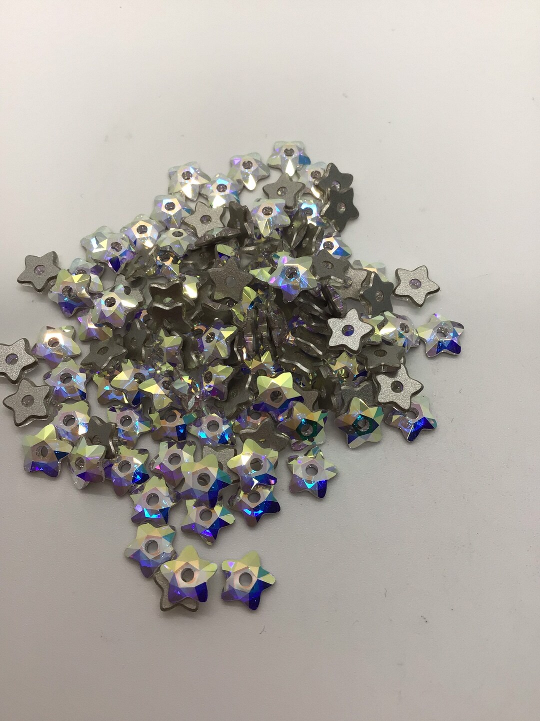 Bri 3754 7mm Star Flower Sew-on Stone (sequin) - Etsy