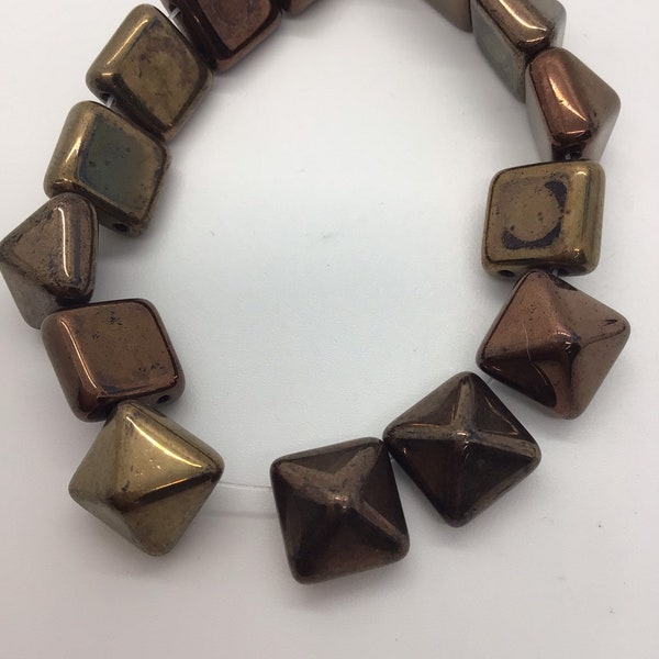 Pyramid Beads - Etsy