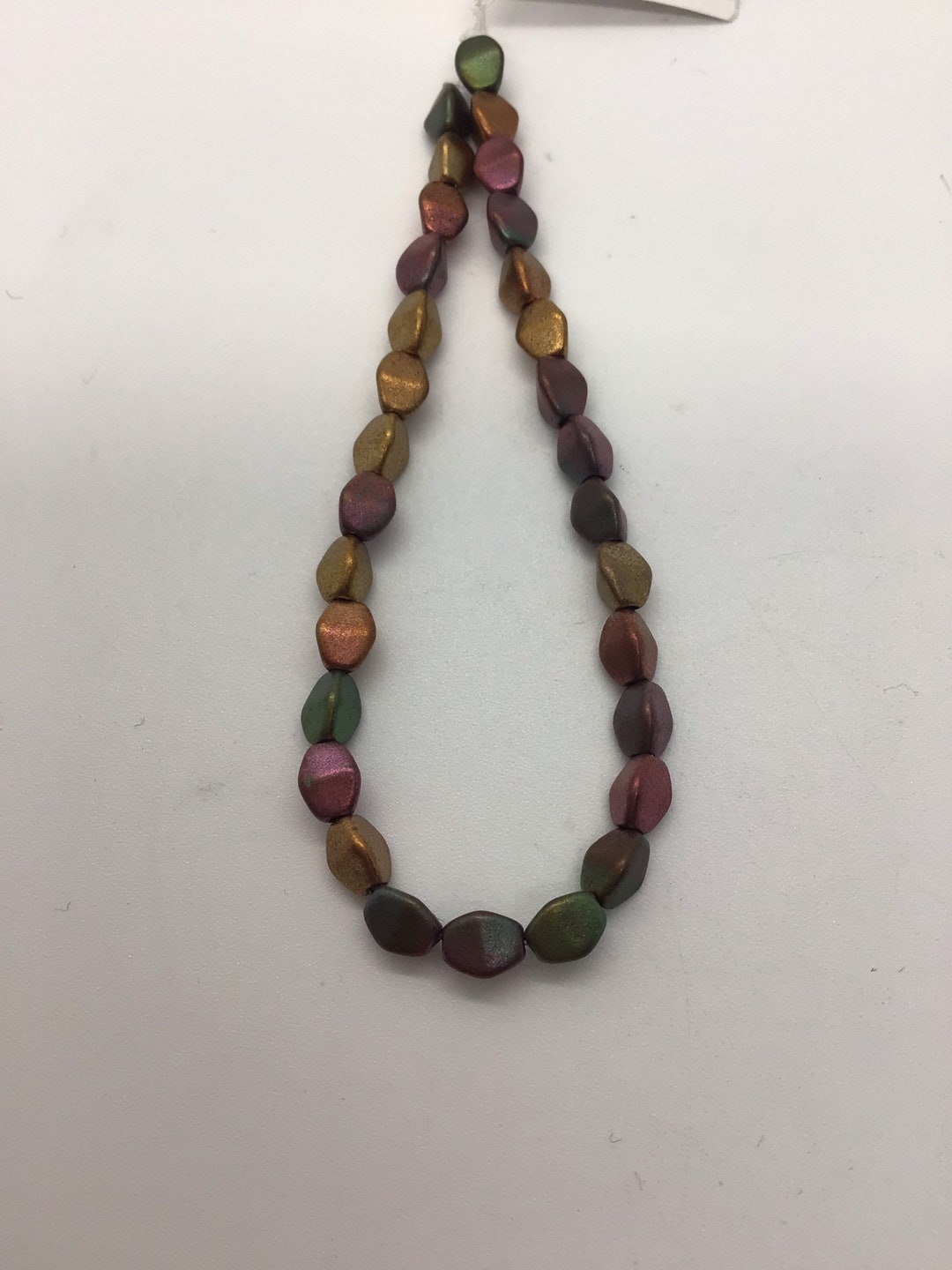 Pinch Bead Multi Color Czech Beads - Etsy