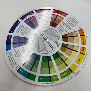 Color Theory Color Wheel - Etsy