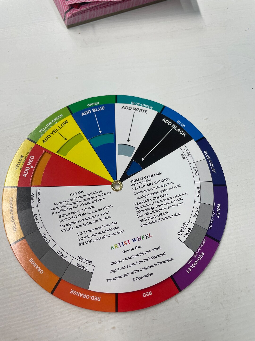 Color Theory Color Wheel - Etsy