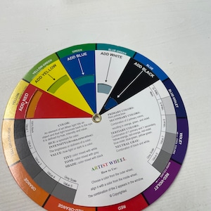 Color Theory Color Wheel - Etsy
