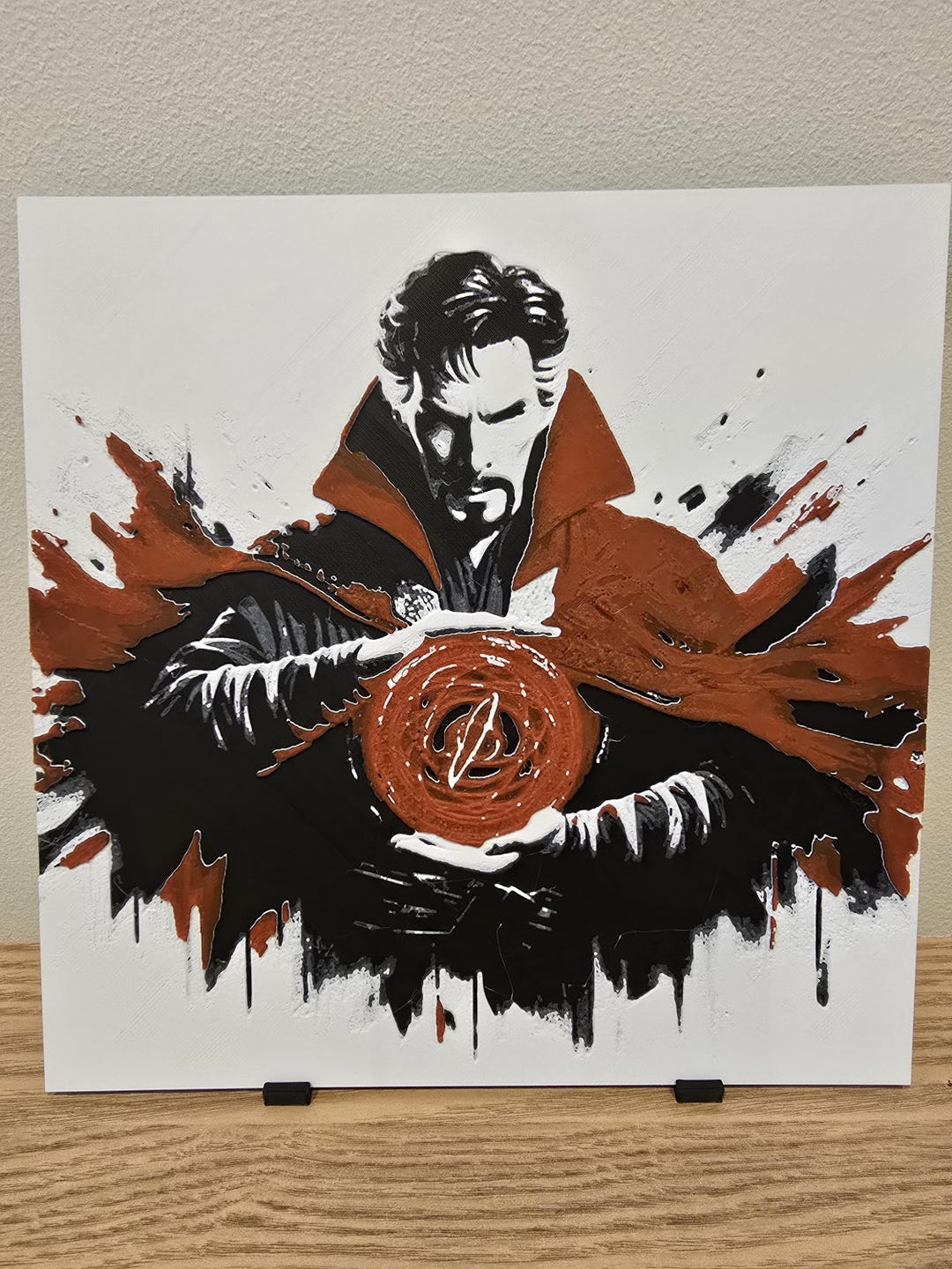 Dr Strange 3D Printed Wall Art Marvel, Avengers, Hueforge, Mural ...